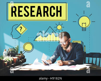 Research Searching Search Study Researcher Concept Stock Photo - Alamy