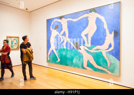 Henri Matisse dance 1909 at the Museum of Modern Art MoMa .New York ...
