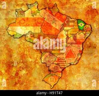 map of ceara Stock Photo - Alamy