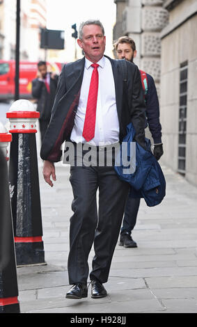 Pathologist Richard Shepherd arrives to give evidence at the Jo Cox ...
