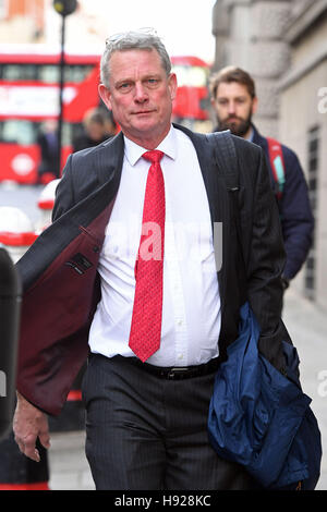 Pathologist Richard Shepherd arrives to give evidence at the Jo Cox ...