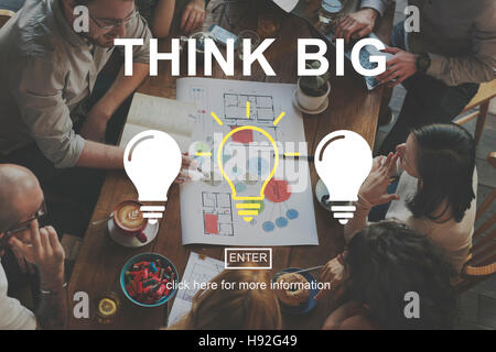 Ideas Thinking Thoughts Vision Brainstorm Concept Stock Photo - Alamy