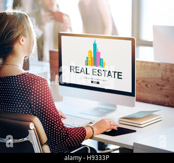 Real Estate Property working concept Stock Photo - Alamy