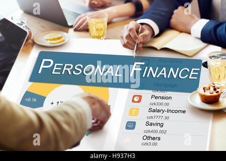 Personal Finance Information Balance Privacy Concept Stock Photo - Alamy
