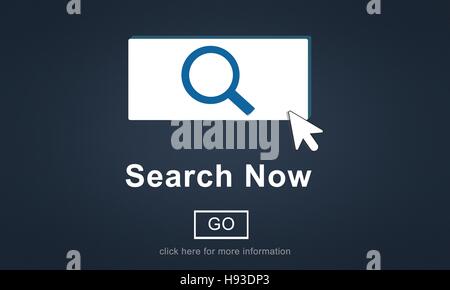 Search Now Exploration Discover Searching Finding Concept Stock Photo ...