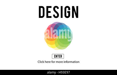 Design Color Wheel Interface Concept Stock Photo - Alamy