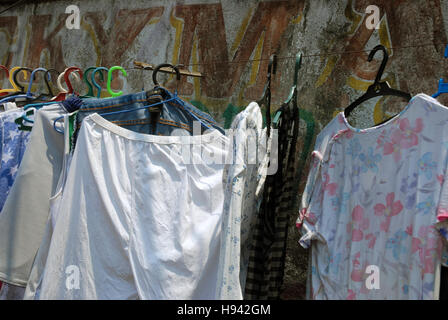 Washing Line, Ilo Ilo, Philippines Stock Photo - Alamy