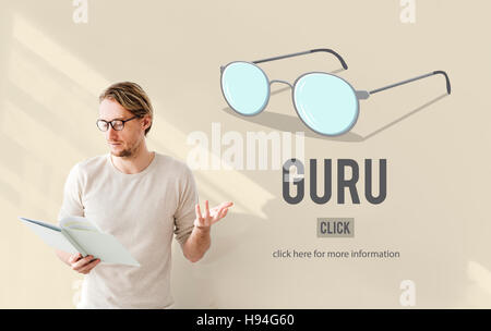 Guru Master Mentor Leader Professional Concept Stock Photo - Alamy