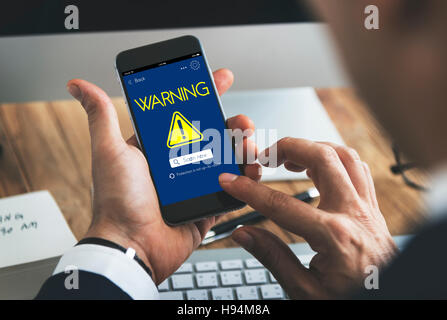 Waring Alert Exclamation Point Concept Stock Photo - Alamy