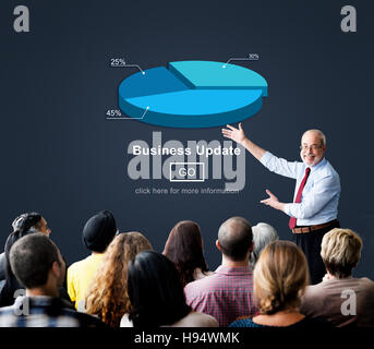 Business Update Graph Chart Graphics Concept Stock Photo - Alamy