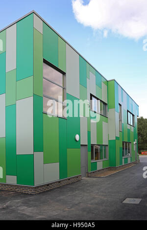 A modern classroom in a new London secondary school converted from a ...