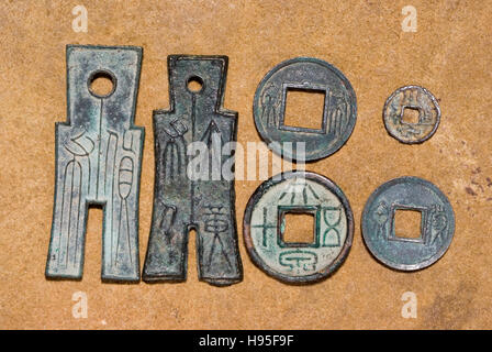 Coins of the Emperor Wang Mang Stock Photo - Alamy