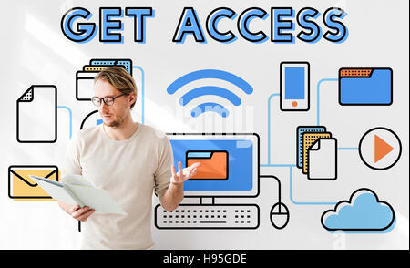 Access Accessible Availability Free Open Possible Concept Stock Photo ...