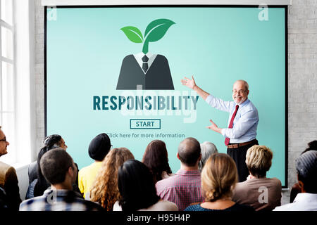 Responsibility Duty Obligation Job Trustworthy Concept Stock Photo - Alamy