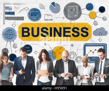 Business Management Company System Graphics Concept Stock Photo - Alamy