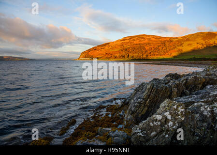 Catacol, Isle of Arran, North Ayrshire, Scotland, United Kingdom Stock ...