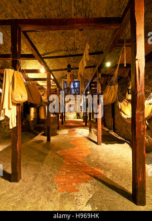 Edinburgh Castle prison, Edinburgh, Scotland, UK, Europe Stock Photo ...