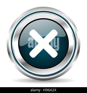 Cancel Round Icon Reject Object Not Allowed Prohibited Error Problem Delete Cross X Forbidden ...