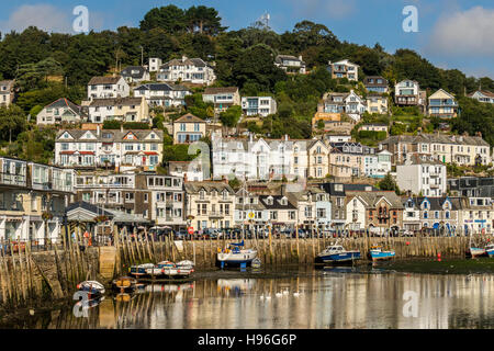 LOOE Cornwall England UK Looe a very popular fishing port a Holiday ...