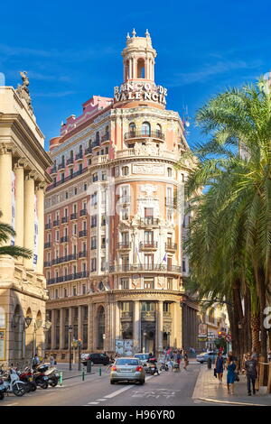 Spain, Valencia, historical center, the Central Market designed in 1914 ...