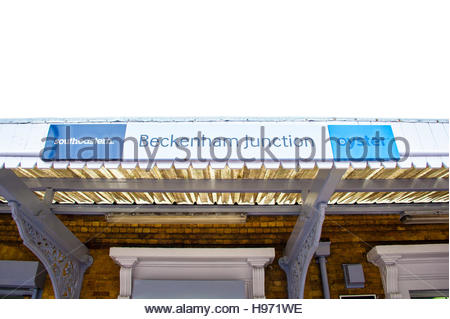 Beckenham Junction railway station, South London, UK Stock Photo ...