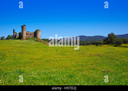 Castillo de las Torres castle Stock Photo - Alamy