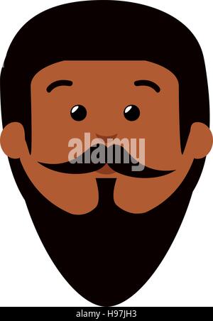 Shepherds face manger character vector illustration design Stock Vector ...