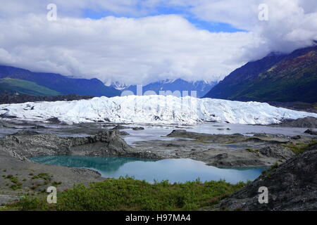 Glacier View in Matanuska-Susitna Borough (near Anchorage) Alaska, USA ...
