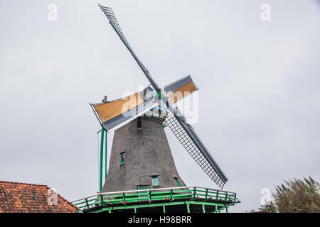Unique old, authentic, real working windmills in the suburbs of ...