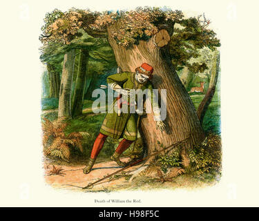 William Rufus King William II of England circa 1056 to 1100 Stock Photo ...