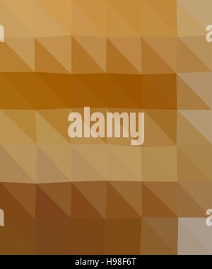 Brown polygonal illustration with triangle. Geometric background Stock ...