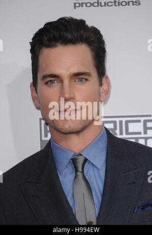 Matt Bomer at the 2016 American Music Awards held at Microsoft Theater ...
