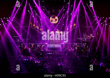 Kiev, Ukraine. 19th Nov, 2016. Ukrainian pop singer Olga Polyakova ...