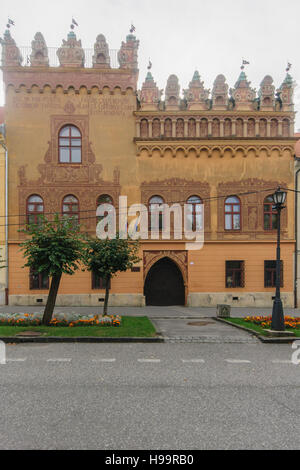 Thurzov house, Master Paul of Levoča Square, Levoča, Slovakia Stock ...