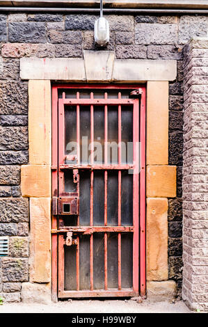 Old jail cells with heavy steel bars Stock Photo - Alamy