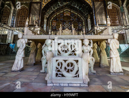 Takht e Marmar Marble Throne in the Iwan Dar ul Hokumeh in Golestan ...