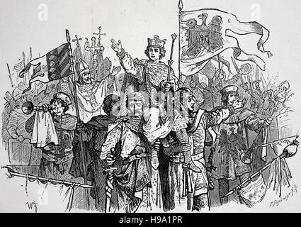 Lothair I, Holy Roman Emperor Stock Photo: 133431358 - Alamy