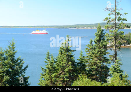 The Grand Manan ferry Stock Photo - Alamy