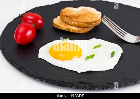 Fried Egg Omelette Srudio Photo Stock Photo - Alamy