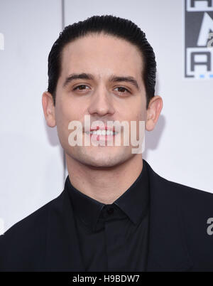 G-Eazy arrives at the 2016 American Music Awards at Microsoft Theater ...