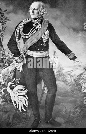 Yorck von Wartenburg, Ludwig Graf, 26.9.1759 - 4.10.1830, Prussian ...