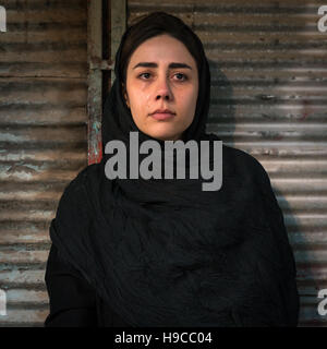 Iranian Shiite Muslim Woman Crying During Ashura Celebration, The Day ...