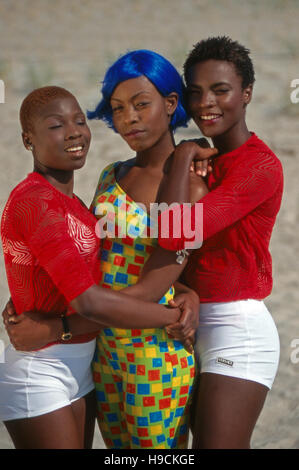 Cleopatra (l-r): Yonah Higgins, Cleo Higgins, Zainam Higgins on 25.08. ...