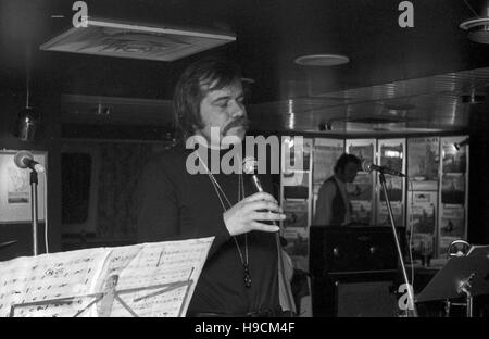 Deutscher Sänger und Songschreiber Kunt Kiesewetter, Deutschland 1970er ...