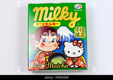 Milky Japanese Sweets Stock Photo - Alamy