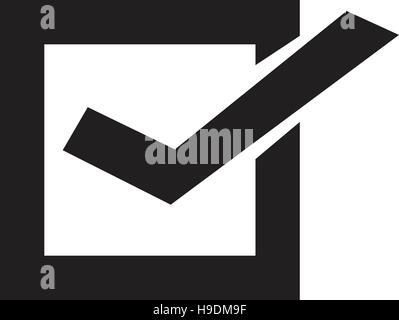 check icon vector. check mark icon. check list button icon Stock Vector ...