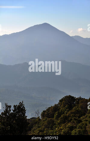 Layers of mountain in Lembang, Bandung Stock Photo - Alamy
