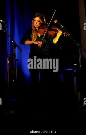 Bond band girl Elspeth Hanson at the Phipps Hall Beauly Stock Photo - Alamy