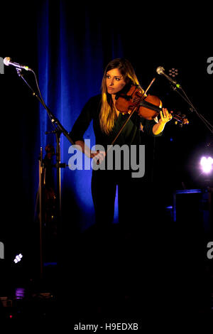 Bond band girl Elspeth Hanson at the Phipps Hall Beauly Stock Photo - Alamy