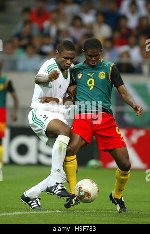 REDHA TUKAR & SAMUEL ETOO CAMEROON V SAUDI ARABIA SAITAMA STADIUM ...
